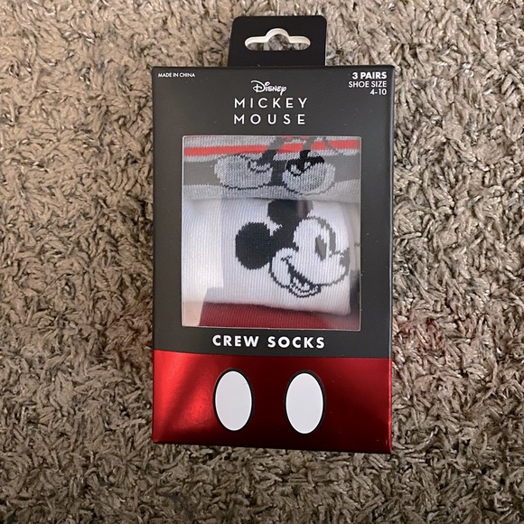 Disney | Underwear & Socks | 3pck Mickey Mouse Socks | Poshmark
